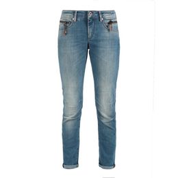 M.O.D. Miracle of Denim Skinny-fit-Jeans Eva im 5-Pocket-Design
