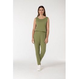 super.natural Jumpsuit Merino Overall W FEEL GOOD JUMPER pflegeleichter Merino-Materialmix