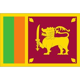 flaggenmeer Flagge Sri Lanka 80 g/m²