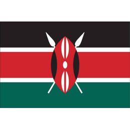 flaggenmeer Flagge Kenia 80 g/m²