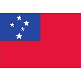 flaggenmeer Flagge Samoa 80 g/m²