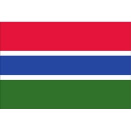 flaggenmeer Flagge Gambia 80 g/m²