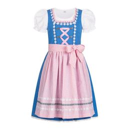 Nübler Nübler Dirndl Kinderdirndl 3-teilig Lorena in Blau von Nübler