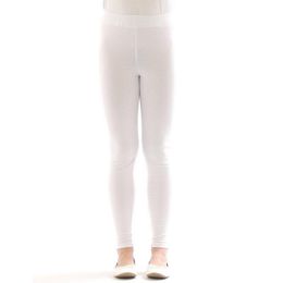 SYS Leggings Kinder Mädchen Leggings Hose lang blickdicht aus Baumwolle