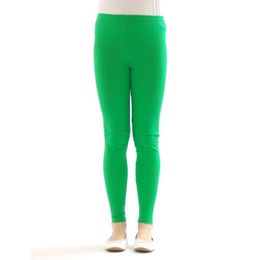 SYS Leggings Kinder Mädchen Leggings Hose lang blickdicht aus Baumwolle