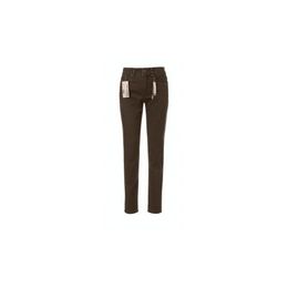 Anna Montana 5-Pocket-Jeans braun (1-tlg)