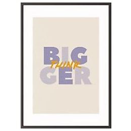 PAPERFLOW Wandbild "Think bigger" 420 x 594 mm