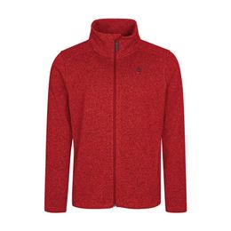 Elkline Fleecejacke Voucher Basic Stehkragen Strickfleecejacke