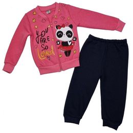 Girls Fashion Sweatanzug Sweatanzug Freizeitanzug Jogginganzug Mädchen ks5200