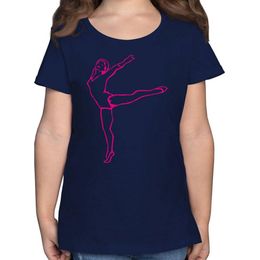 Shirtracer T-Shirt Rhythmische Sportgymnastik Kinder Sport Kleidung