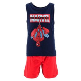 Spiderman Shorty Kinder Jungen Pyjama Schlaf-Set (2 tlg)