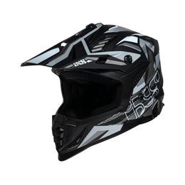 iXS Motorradhelm iXS 363 2.0 Motocrosshelm matt schwarz / anthrazit / weiß S