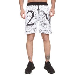 John Kayna Shorts Herren Short 2Pac Jogging Hose Jogger Streetwear (Kurze Hose Bermudas Sweatpants