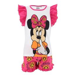 Disney Minnie Mouse Shorty Mädchen Sommer Pyjama Schlafanzug (2 tlg)