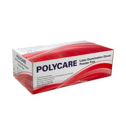 Polycare Einweghandschuhe Polycare Latexhandschuhe ungepudert