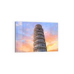 DEQORI Magnettafel 'Der Schiefe Turm von Pisa'
