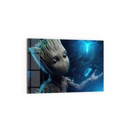 DEQORI Magnettafel 'Niedlicher Baby Groot'