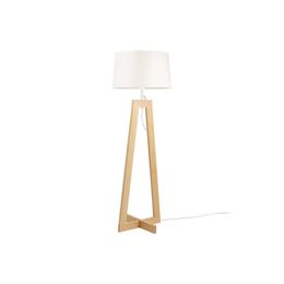 Aluminor Sacha LS mini Stehlampe, Holz und Textil