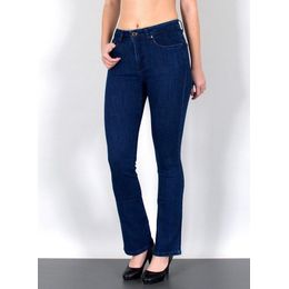 ESRA Bootcut-Jeans B700 Damen Bootcut Jeans High Waist