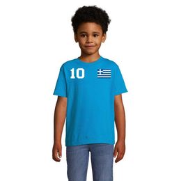 Blondie & Brownie Blondie & Brownie T-Shirt Kinder Griechenland Sport Trikot Fußball Weltmeister Europa EM