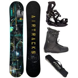 Airtracks Snowboard Snowboard Komplett Set Data Rocker Wide » Mod. 23 (4er Pack)