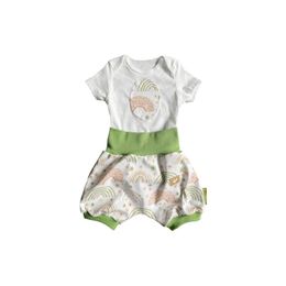 kennydoo Body & Shorts Kinder- Baby Set "Regenbogen" pastell (2 teilig) mit niedlichem Design