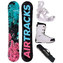 Airtracks Snowboard Damen Snowboard Polygonal Rocker »Mod. 22/23 (4er-Pack)