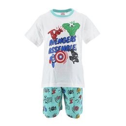 The AVENGERS Shorty Iron Man Hulk Captain America Kinder Jungen Pyjama Schlaf-Set (2 tlg)