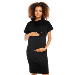 PeeKaBoo Umstandskleid Umstandskleid Stillkleid Kleid Schwangerschaft Stillzeit Stillöffnung mit Reißverschluss