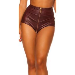 Koucla Hotpants mit Zip vorn