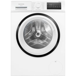 A (A bis G) Siemens Waschmaschine "WM14N225" Waschmaschinen schwarz-weiß (weiß, schwarz) Frontlader