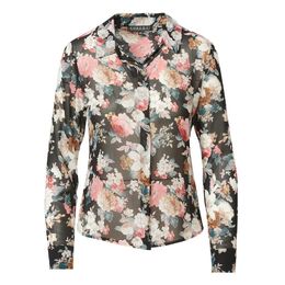 KOROSHI Bluse Damen Größe L beige / grün / rosa / schwarz