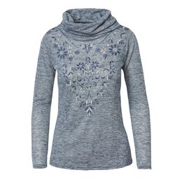 KOROSHI Pullover Damen Gr&ouml;&szlig;e XXL navy / blaumeliert