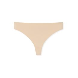 Schiesser Thong ' Invisible Soft ' female Beige size 44