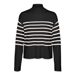 Véro Moda VERO MODA Pullover 'VMNEW HAPPINESS' Damen Größe M schwarz / weiß