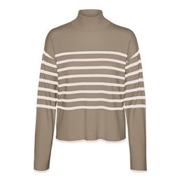V&eacute;ro Moda Vero Moda Sweater 'NEW HAPPINESS' female Brown size XL