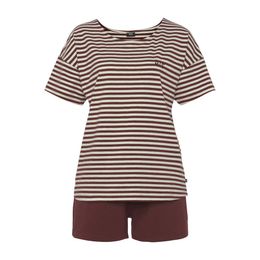 H.I.S. H.i.s Short Pajama Set female Red size 32/34