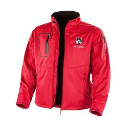 Polar Husky Funktionsjacke Herren Gr&ouml;&szlig;e M rot / schwarz / wei&szlig;