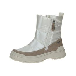 Caprice Stiefelette Damen Gr&ouml;&szlig;e 40.5 taupe / wei&szlig; Winterschuhe
