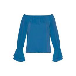 Lascana Bluse Damen Gr&ouml;&szlig;e S blau