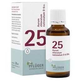 Pflüger® Biochemie Pflüger 25 Aurum chlorat.natron.D 6 Tro. 30 ml