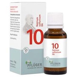 Pflüger® Biochemie Pflüger 10 Natrium sulfuricum D 6 Glob. 15 g