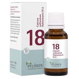 Pflüger® Biochemie Pflüger 18 Calcium sulfuratum D 12 Glob. 15 g