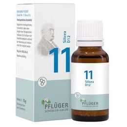 Pflüger® Biochemie Pflüger 11 Silicea D 12 Globuli 15 g