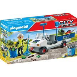 Playmobil 71433 Stadtreinigung mit E-Fahrzeug Spielset, Mehrfarbig