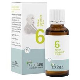 Pflüger® Biochemie Pflüger 6 Kalium sulfuricum D 6 Tropfen 30 ml