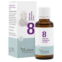 Pflüger® Biochemie Pflüger 8 Natrium chloratum D 6 Tropfen 30 ml