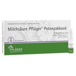 Pflüger® Milchsäure Pflüger Potenzakkord Inj.-Lsg.Amp. 10 St