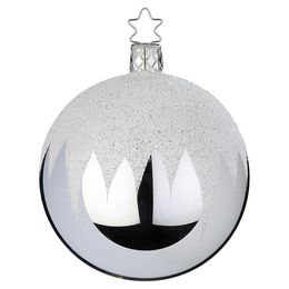 Inge Glas INGE-GLAS® Weihnachtsbaumkugel Schneedach