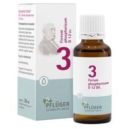 Pflüger® Biochemie Pflüger 3 Ferrum phosphoricum D 12 Tro. 30 ml